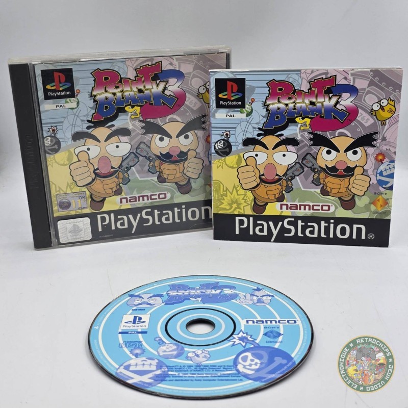 Point Blank 3 PS1 | Jeux Ps1 Occasion | retrogaming