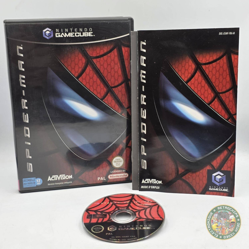 Spider-Man GAMECUBE | Jeux Gamecube Occasion | retrogaming